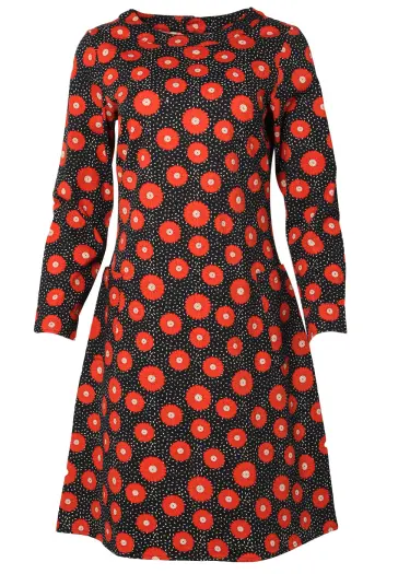 circus pattern dress